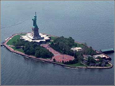 Liberty Island Reopens - CBS News
