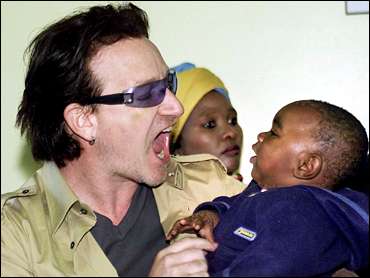 Emotional Visit For Bono, O'Neill - CBS News