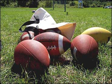 Football Team Plays For Science - CBS News