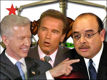 Arnold Says No To Debating Davis - CBS News