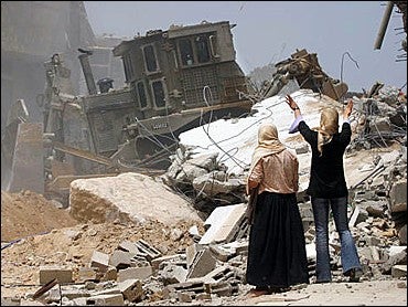 Israel Razes Houses In Gaza - CBS News