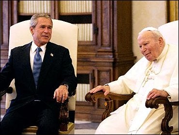 Bush: Pope 'Hero For The Ages' - CBS News