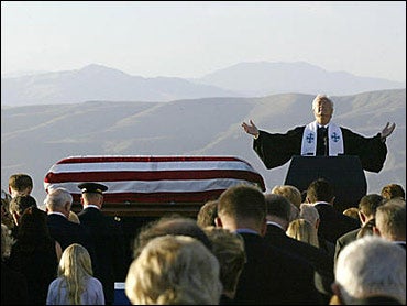 A Nation Bids Reagan Farewell - CBS News