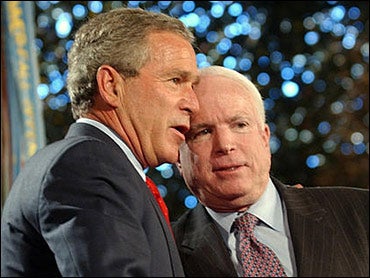 Bush And McCain Team Up Out West - CBS News