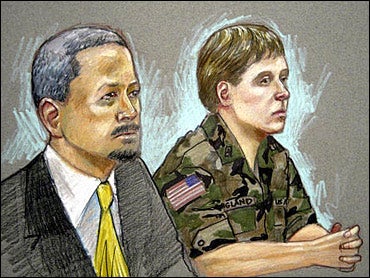 Lynndie England Appears In Court - CBS News
