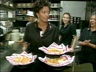 Rene Back In Time At TGIF's - CBS News