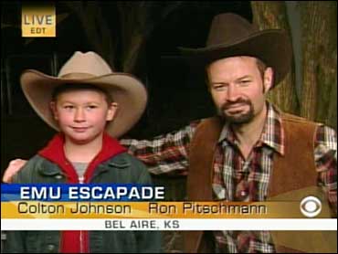 Chasing An Emu No Easy Business - CBS News