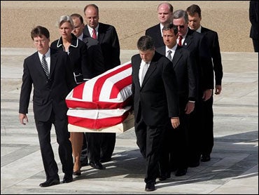 Rehnquist Lies In State - CBS News