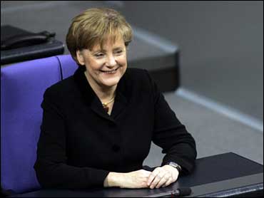 Germany's Female Leader Steps Up - CBS News