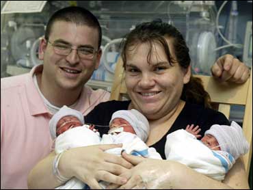 Couple Welcomes Second Set Of Triplets - CBS News