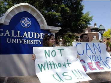 Deaf President Now Protest