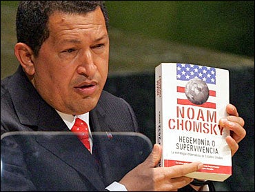 Chomsky Gets Boost From Chavez - CBS News
