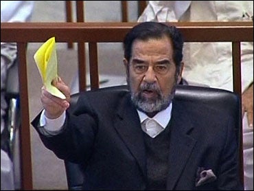 Saddam Kicked Out Of Court – Again - CBS News