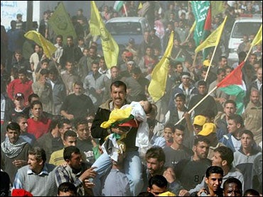 Anguish At Gaza Funeral For Civilians - CBS News