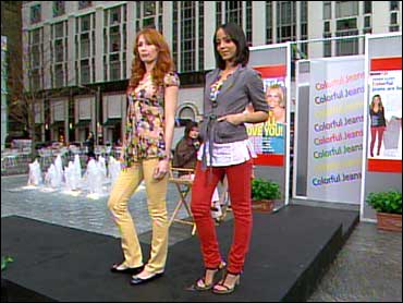 Colored Jeans On Comeback Trail - CBS News