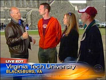 Three Va. Tech Friends Mourn Together - CBS News