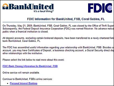 Florida Bank's Collapse To Cost FDIC $4.9B - CBS News