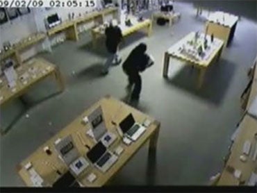 Caught On Tape: Apple Store Smash-and-Grab - CBS News