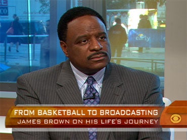 James Brown's Road to Becoming NFL Host - CBS News