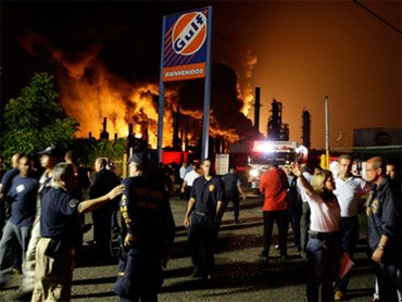 Gas Plant Explosion Rocks Puerto Rico - CBS News