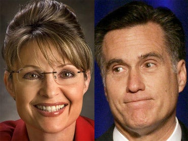 Sarah Palin: I'm not trying to overshadow Romney - CBS News