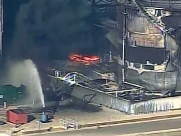 Explosion at Houston Area Plant Injures 2 - CBS News