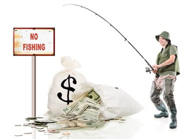 Fishing Bank Robber? Crook with Hook Tries to Reel in Cash, Say Police ...