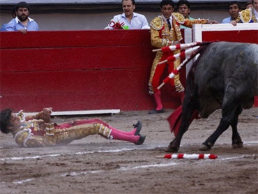 Bullfighter Recovering after Near-Fatal Goring - CBS News