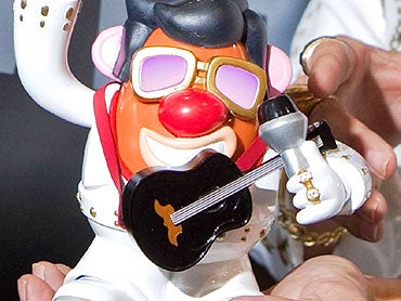 Mr. Potato Head Becomes Elvis, "King of Rock and Roll" - CBS News