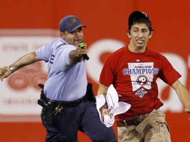 Tasered Phillies Fan Gets Not-so-Shocking Sentence; Can You Say ...