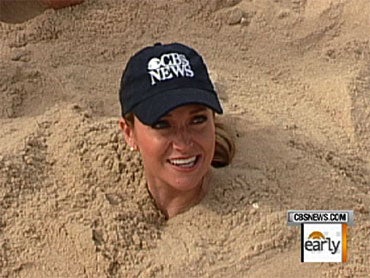 Beach Sand Digging Dangers - CBS News