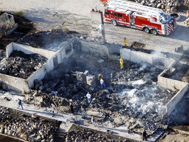 Utah Wildfire Size Cut; Sparked at Firing Range - CBS News