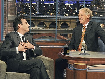 Joaquin Phoenix to David Letterman: I'm Sorry - CBS News