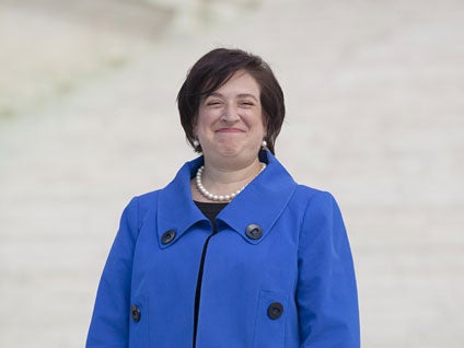 Kagan Leaves a Mark on Her First Day - CBS News