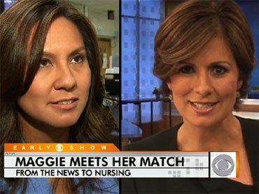 Maggie Rodriguez Meets Her Namesake - CBS News