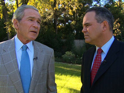 George W. Bush Content with His Decisions and New Low-Key Life - CBS News