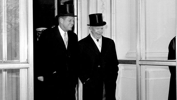 JFK and Eisenhower Talk Cuban Missile Crisis - CBS News