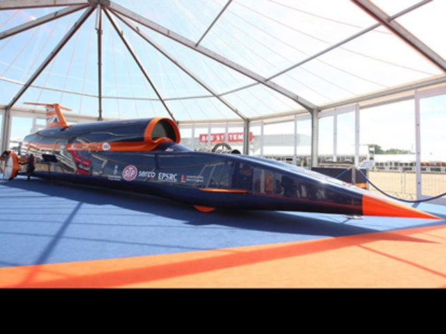 Construction of 1,000 MPH "Rocket Car" Finally Underway - CBS News