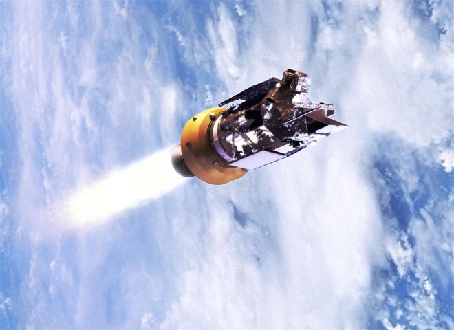 NASA launch mishap: Satellite crashes into ocean - CBS News