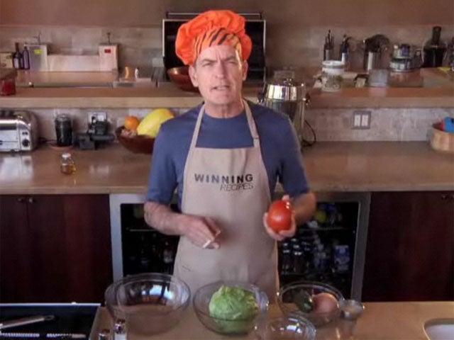 What's Charlie Sheen cooking up now? - CBS News