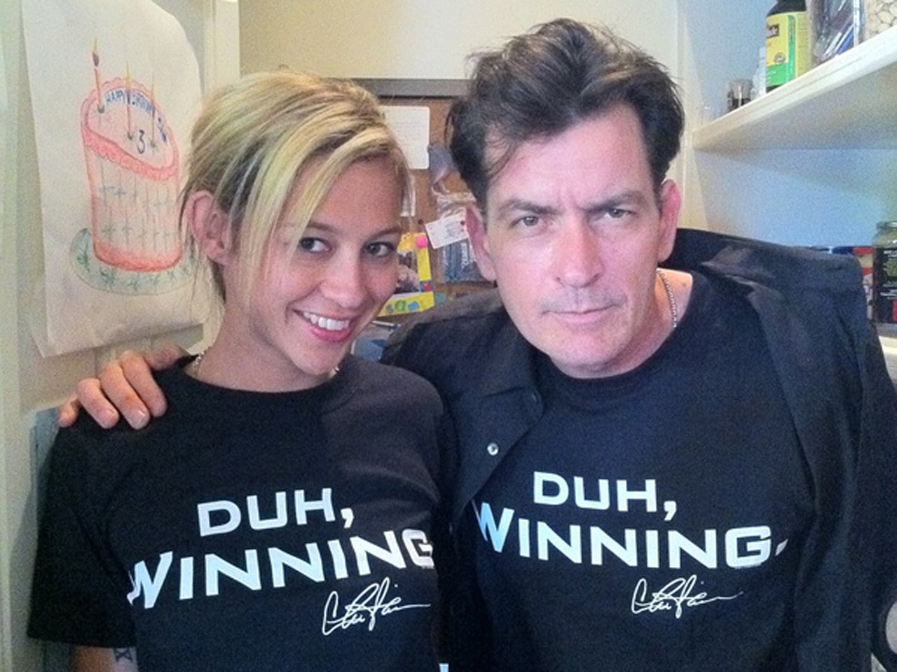 Winning Charlie Sheen