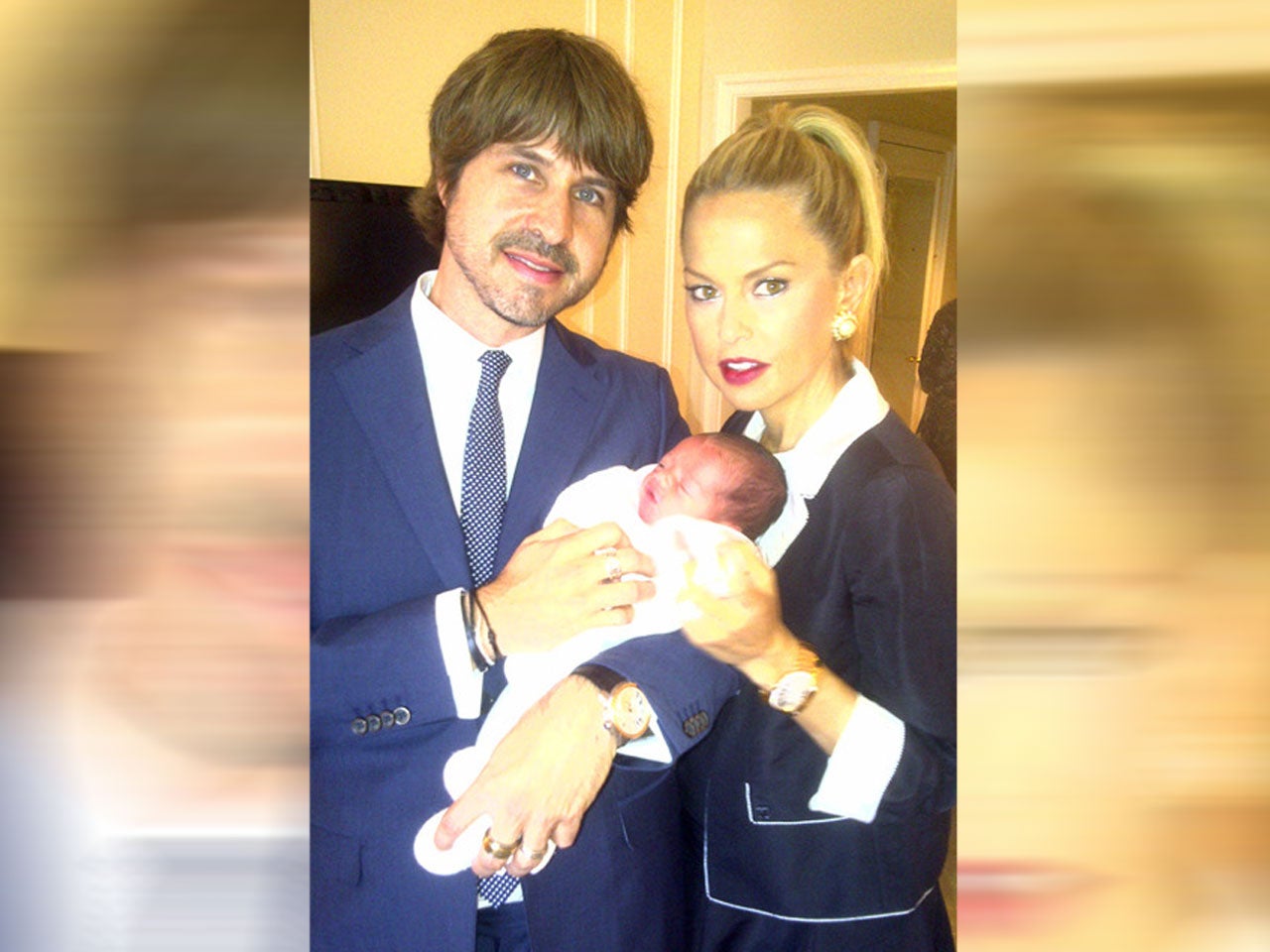 Rachel Zoe: Baby Skyler's first picture - CBS News