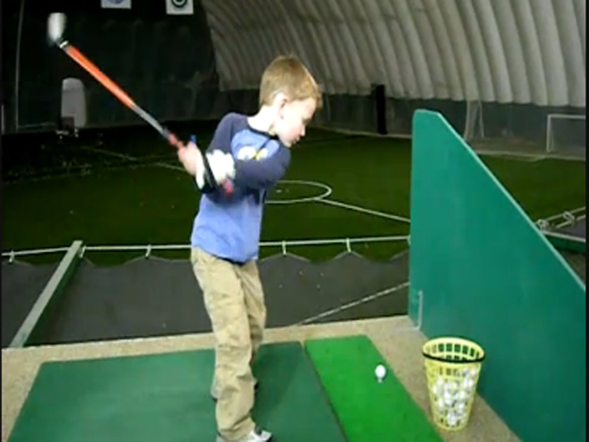 LOL: 4-year-old is golf prodigy, scourge to ball collectors - CBS News