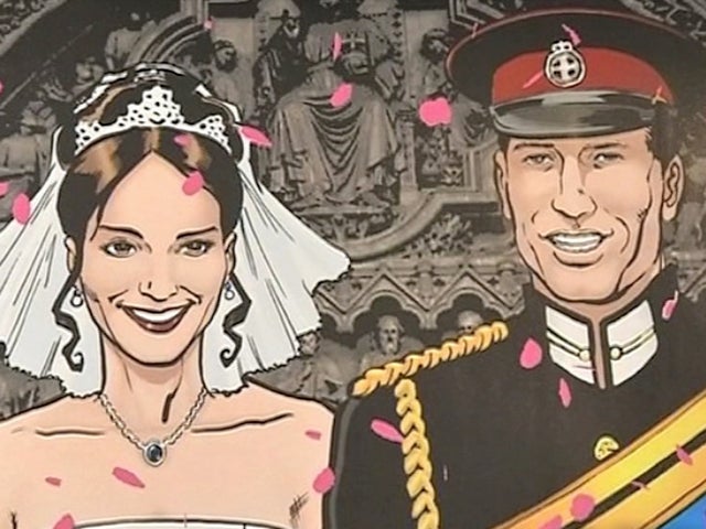 "Kate and William": Comic book twist on royal wedding - CBS News