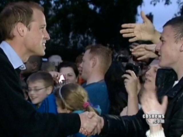 Tracy Smith: My evening with Prince William - CBS News