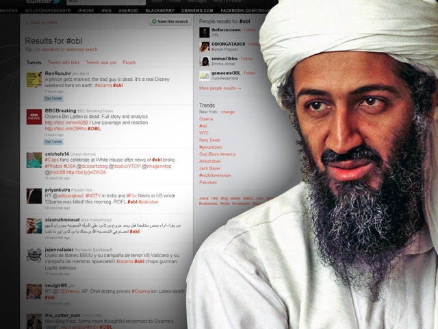 Twitter's bin Laden "coming of age moment" - really?" - CBS News