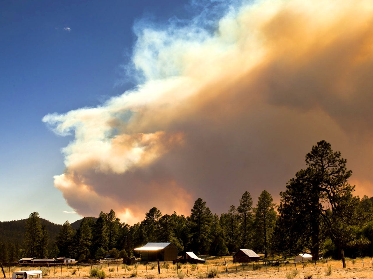 More evacuations as Arizona wildfire spreads - CBS News