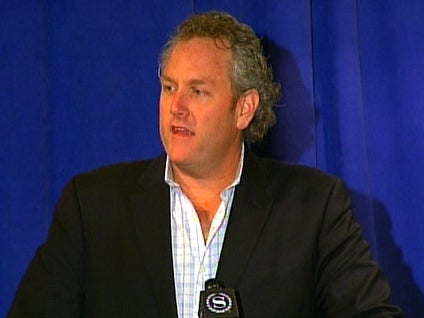 Andrew Breitbart makes surprise appearance at Anthony Weiner's press ...