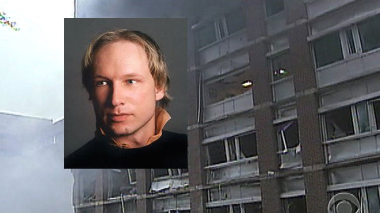 Norwegian media name bombing, shooting suspect - CBS News
