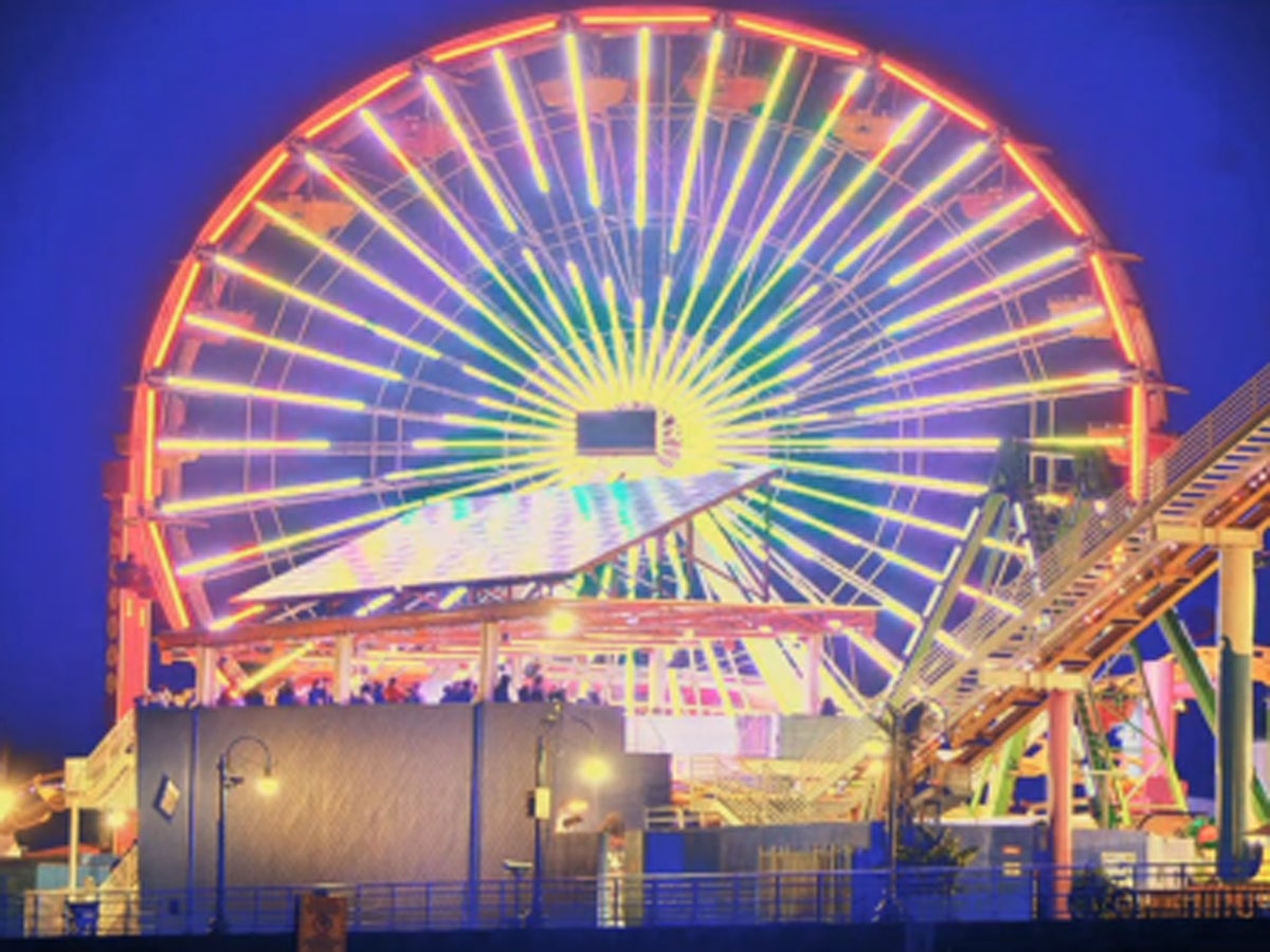 Stunning video captures the electric radiance of Los Angeles at night ...